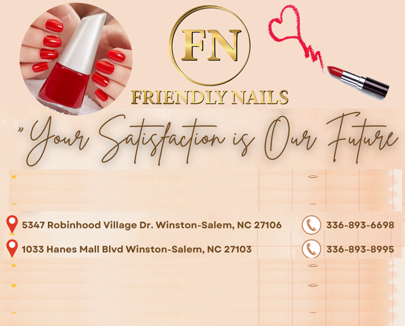 Friendly Nails | Nail salon in Winston-Salem NC 27106